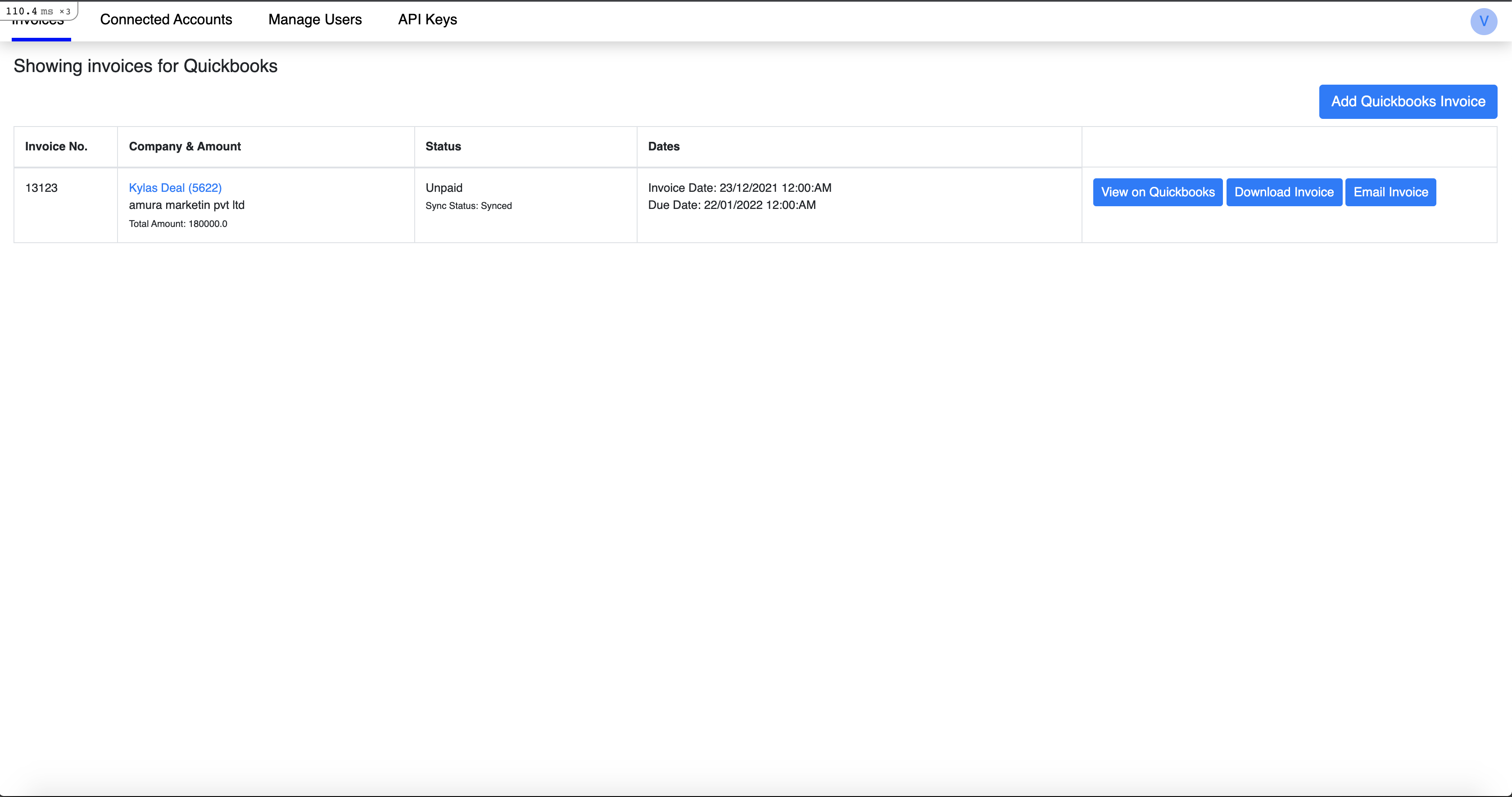 Connect Kylas with QuickBooks Online - Intuit