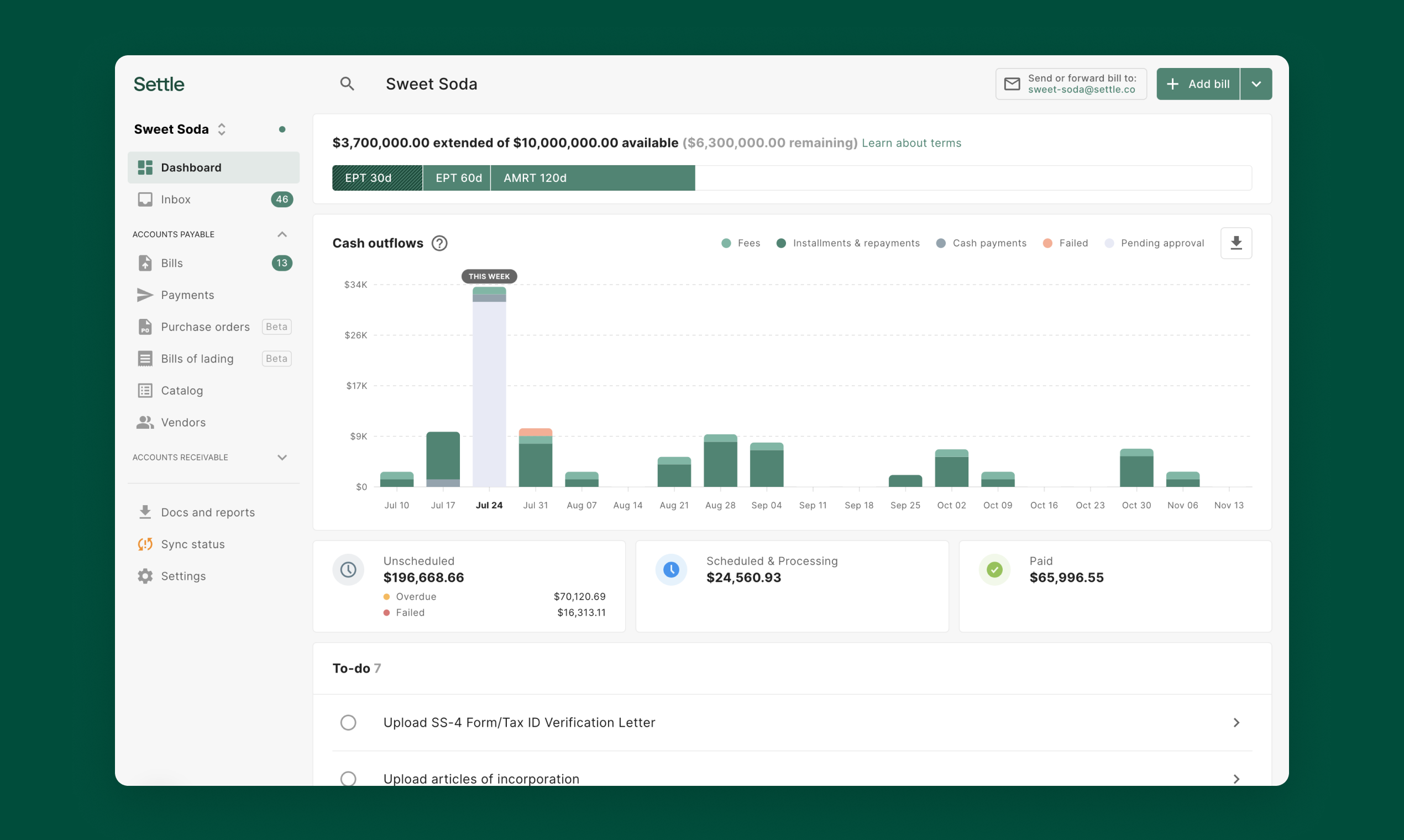 Connect Settle with QuickBooks Online | Intuit