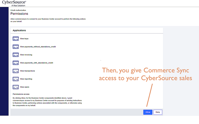 Connect Cybersource by Commerce Sync with QuickBooks Online | Intuit