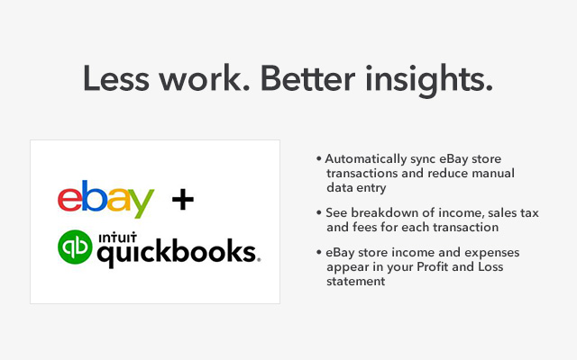 Connect eBay Payments with QuickBooks Online | Intuit