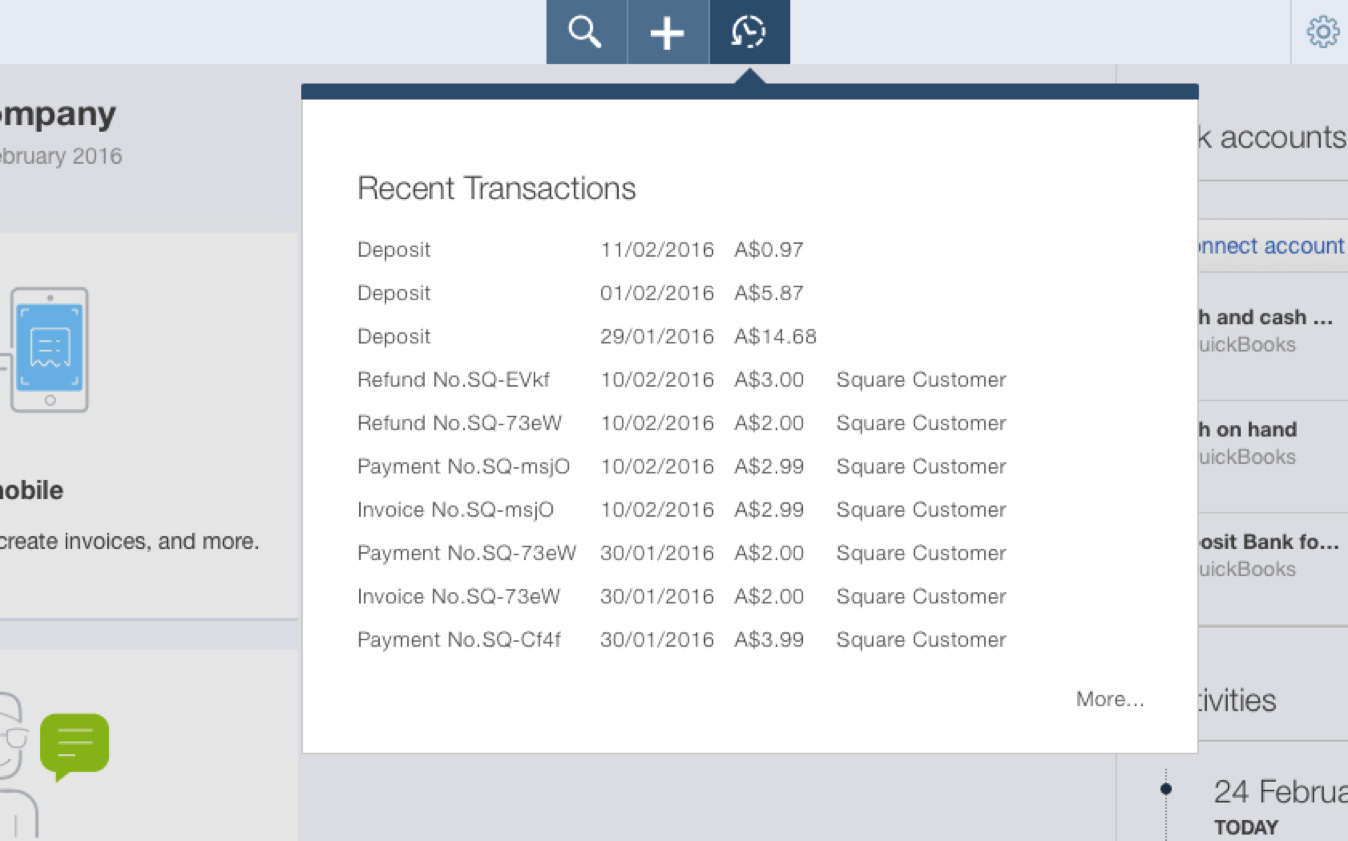 Connect Sync with Square with QuickBooks Online | Intuit