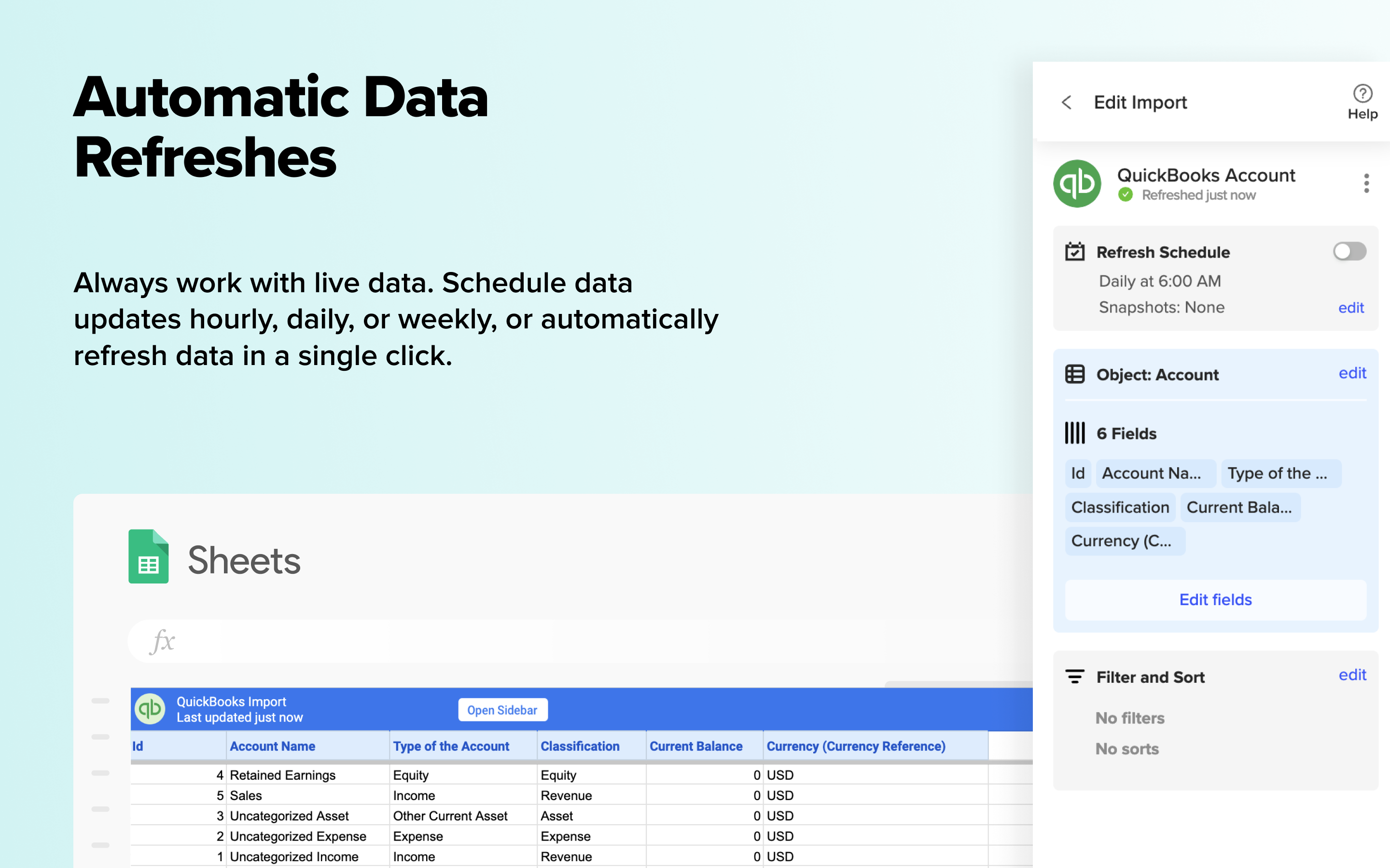 Connect Coefficient Data Connector for Google Sheets & Excel with ...