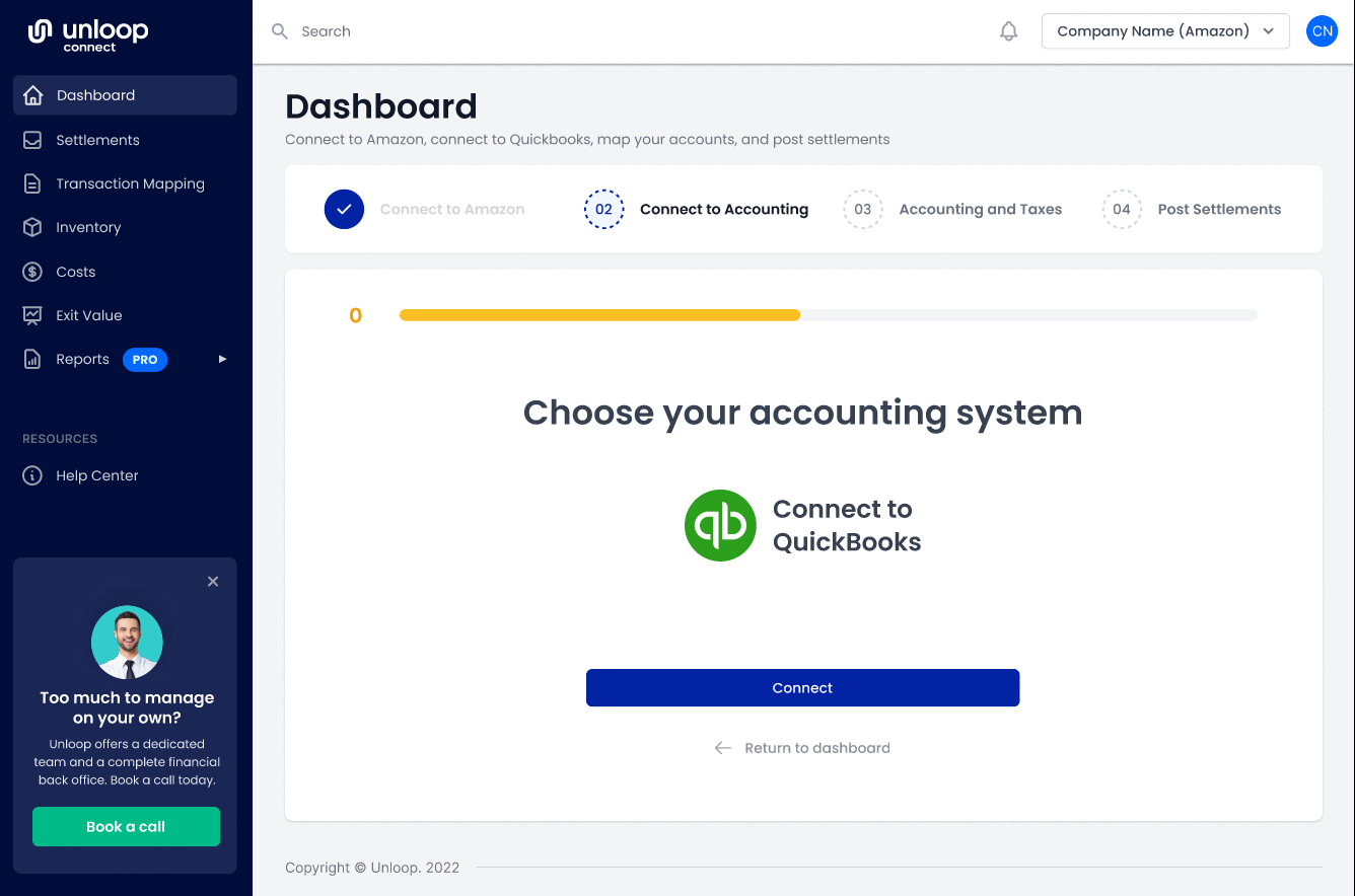Connect Unloop Connect with QuickBooks Online | Intuit