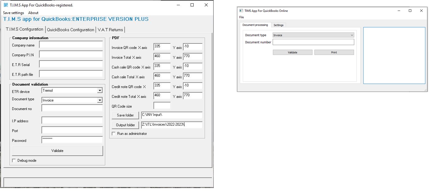 Connect TIMS App with QuickBooks Online | Intuit