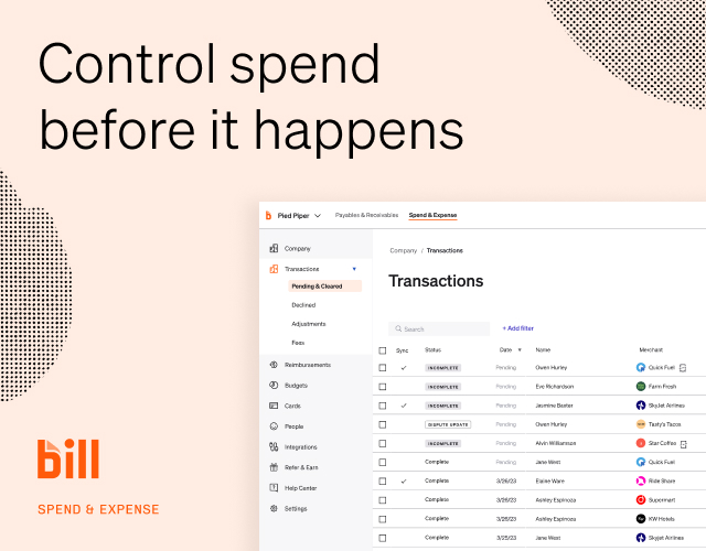 Connect BILL Spend & Expense with QuickBooks Online | Intuit