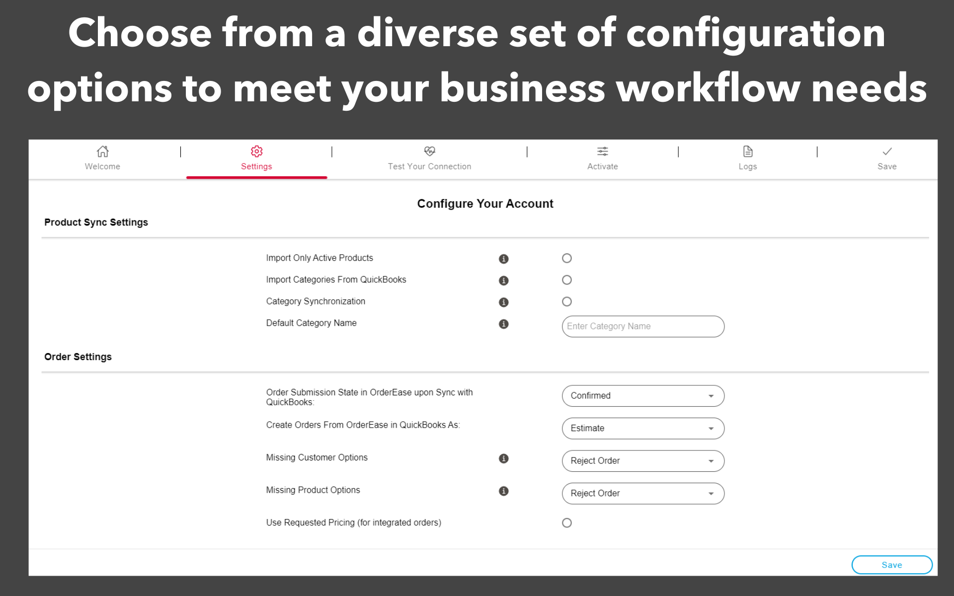Connect OrderEase - B2B Order Management with QuickBooks Online | Intuit