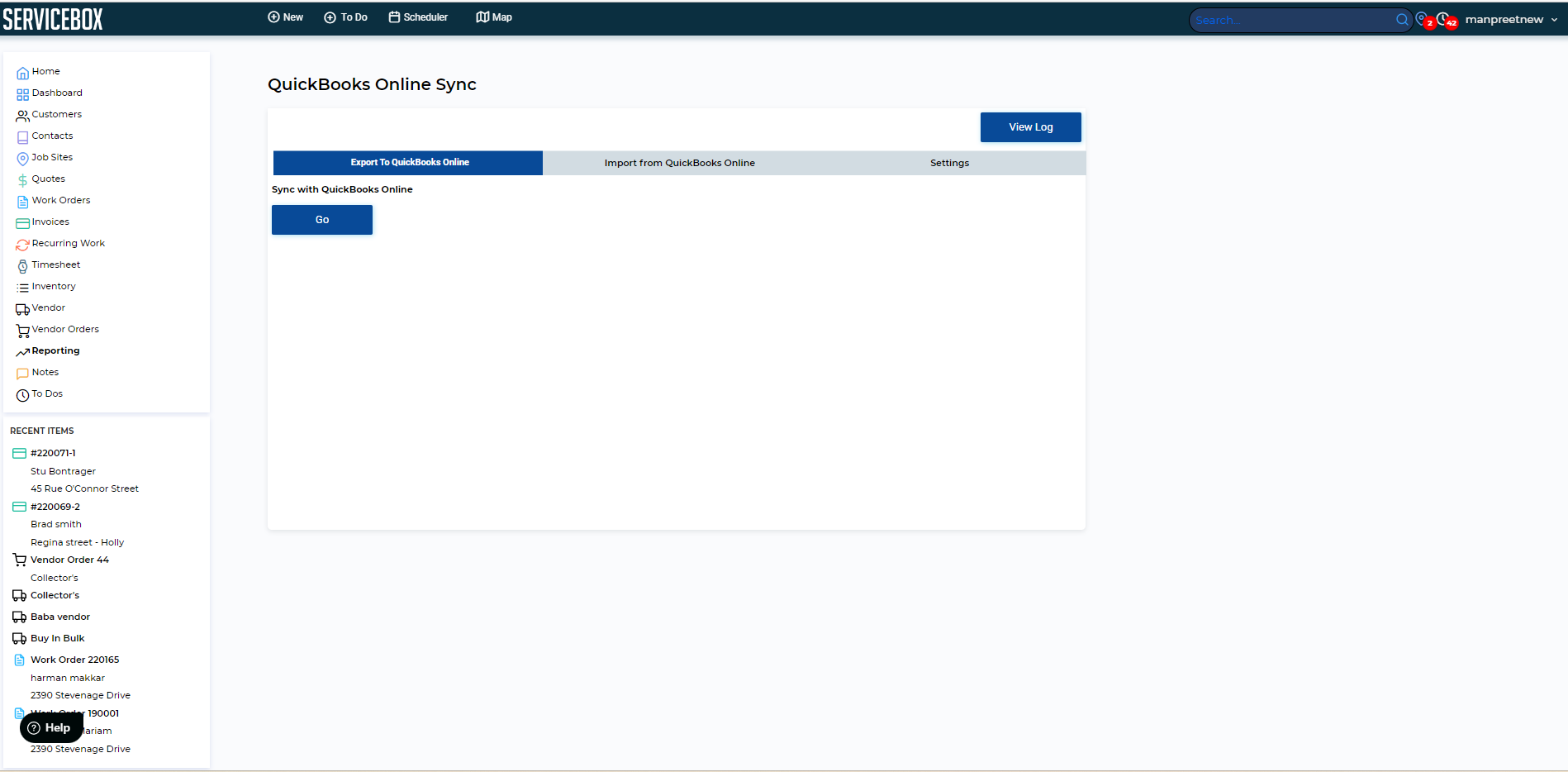 Connect ServiceBox with QuickBooks Online | Intuit