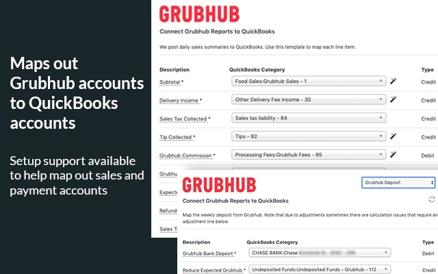 Connect Grubhub Daily Summary with QuickBooks Online - Intuit