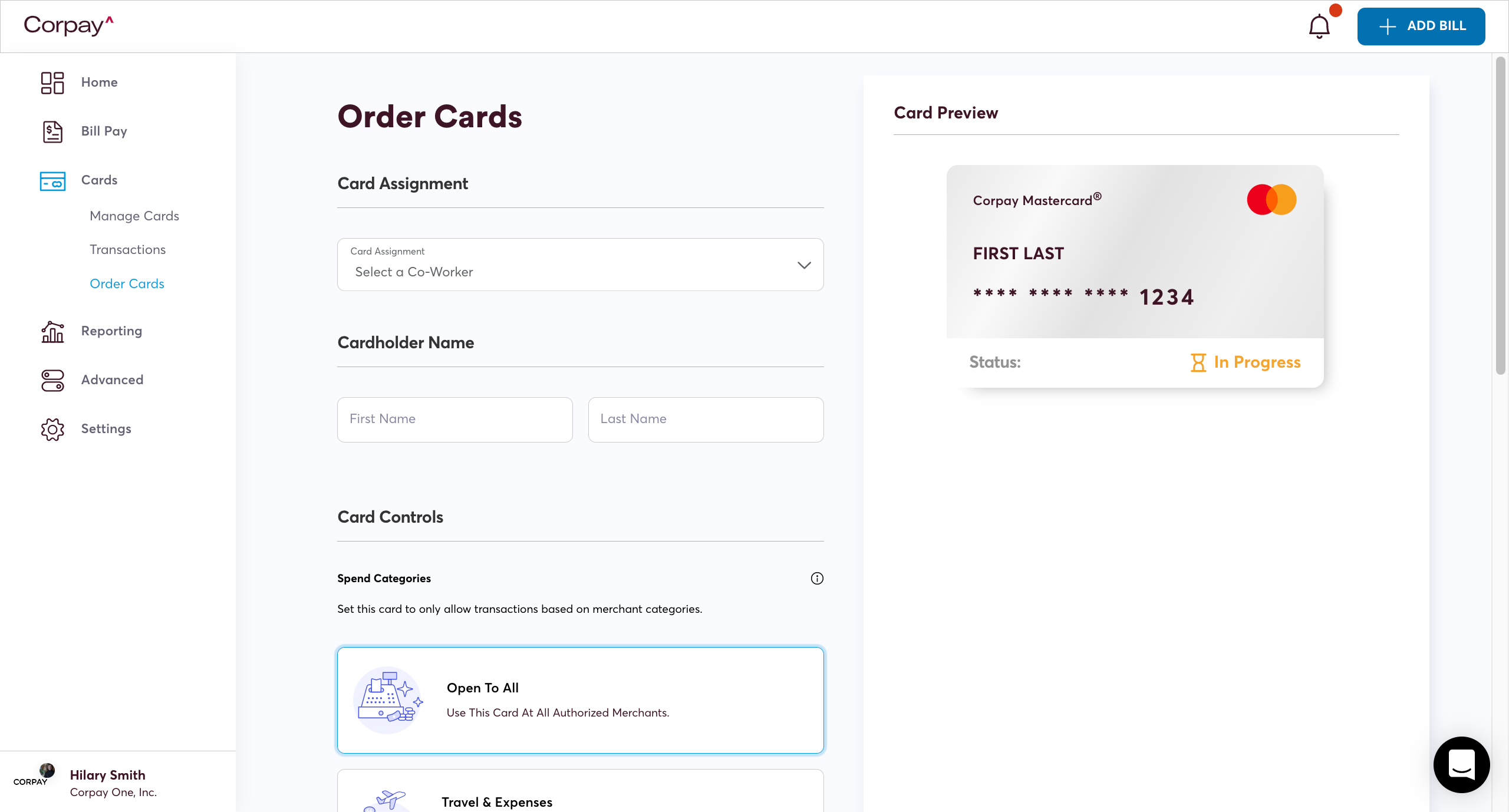 Connect Corpay One with QuickBooks Online | Intuit