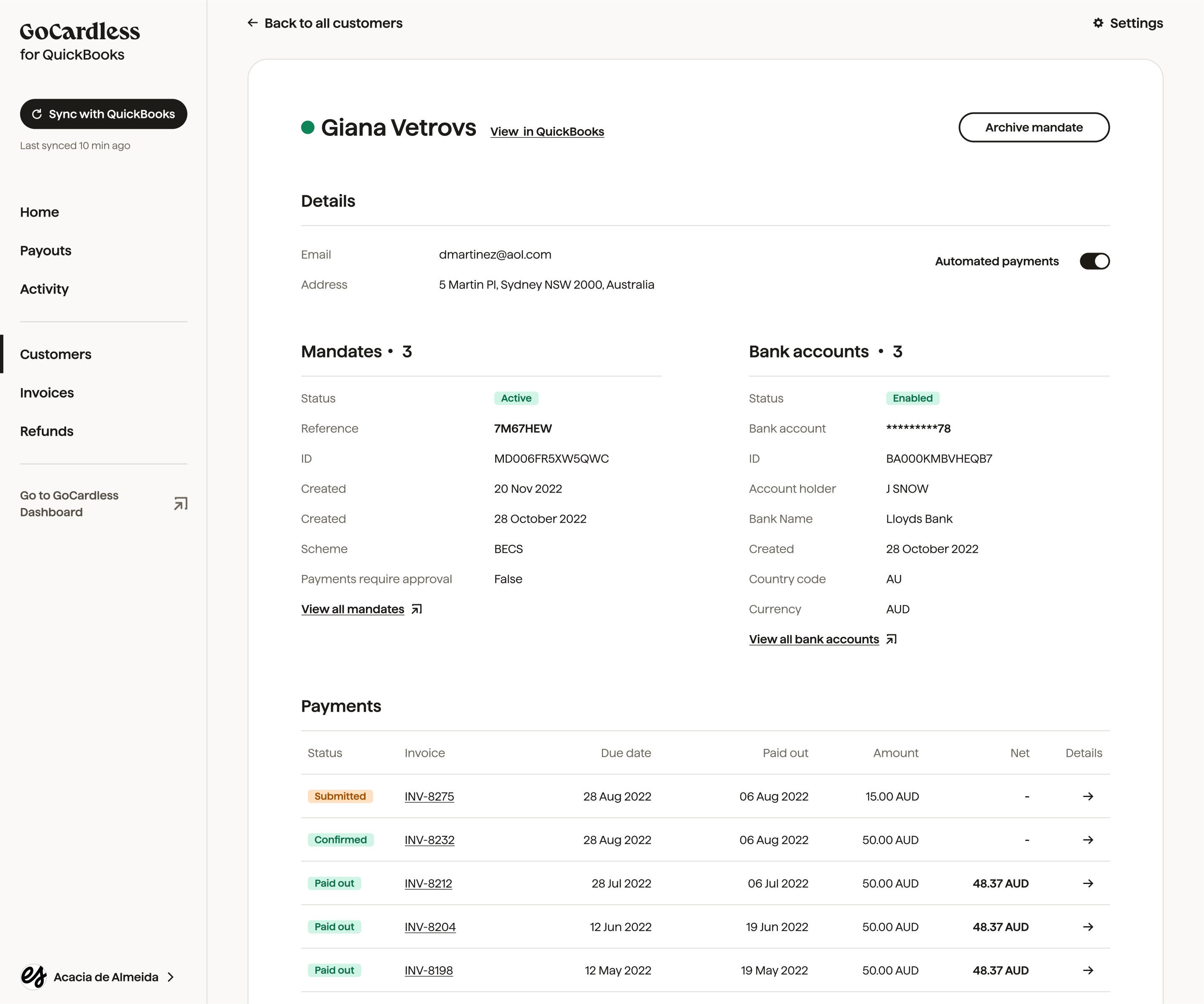 Connect GoCardless for QuickBooks with QuickBooks Online | Intuit